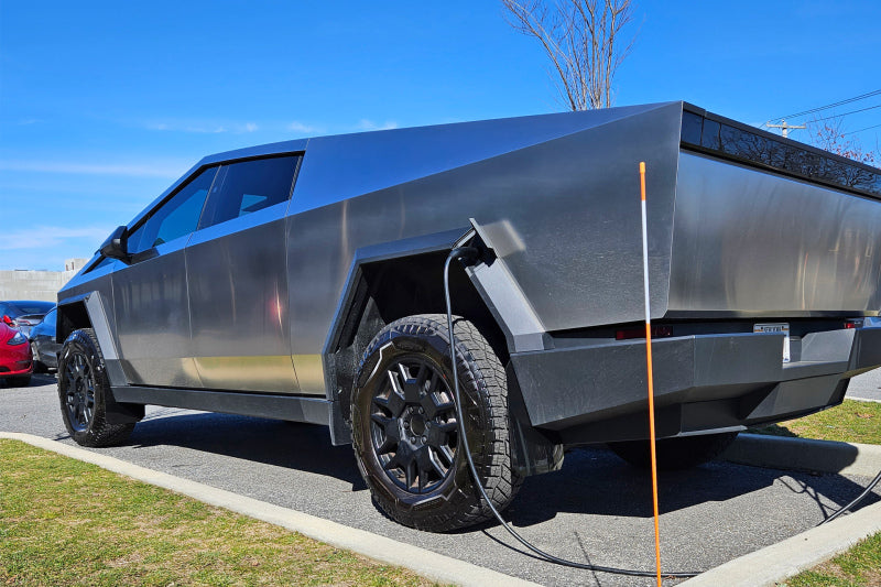 Rally Armor 24-25 Tesla Cybertruck Black UR Mud Flap Metallic Black Lo ...