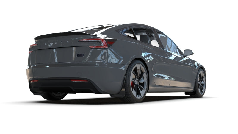 Rally Armor 24-25 Tesla Model 3 Highland Black UR Mud Flap Metallic Bl ...