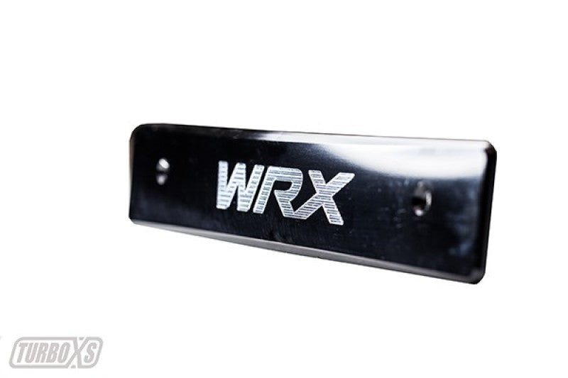 Turbo XS 08-14 Subaru WRX/STi Billet Aluminum License Plate Delete Bla ...