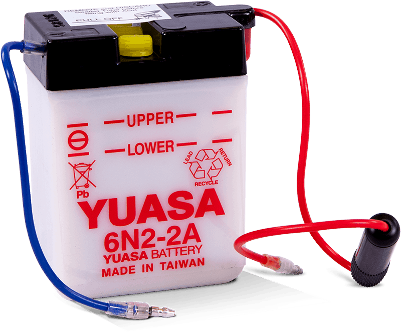 Yuasa 6N2-2A Conventional 6-Volt Battery – Dynotech Tuning Online
