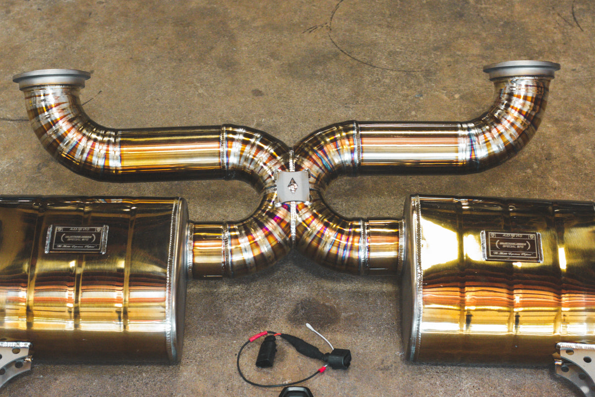 Audi R8 V10 Gen 2 2017+ Valved Sport Exhaust System – Dynotech Tuning ...